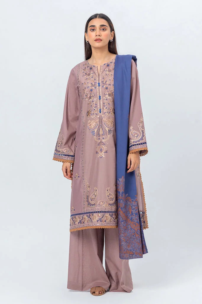 BEECHTREE Original Embroidered Cambric Suit Unstitched – ANRAZ